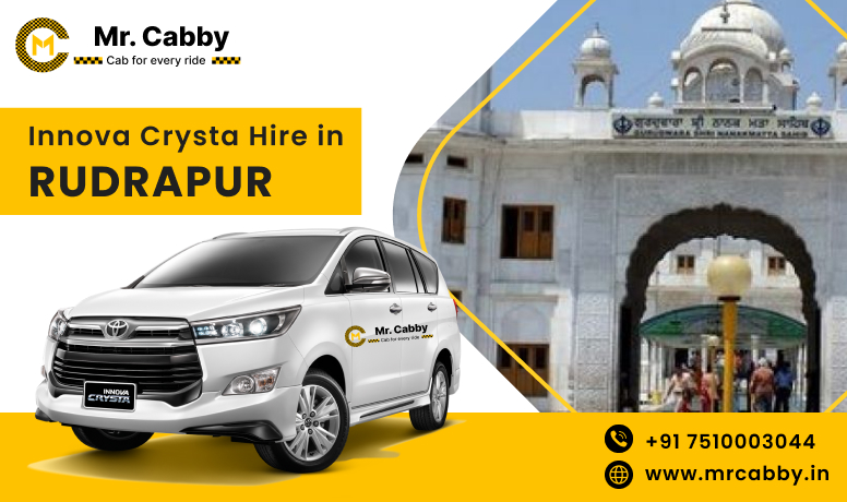 Innova Crysta Hire In Rudrapur Hire At Best Rate- Mr. Cabby