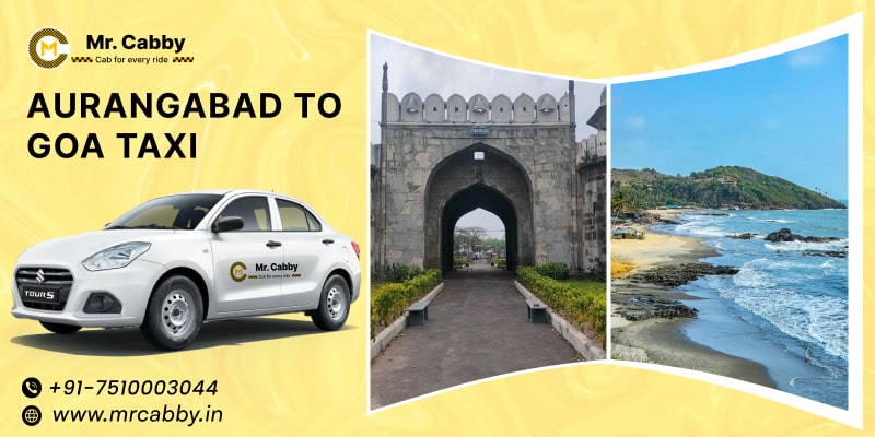Aurangabad to Goa Taxi for One Way Trip @ Rs. 12/Km